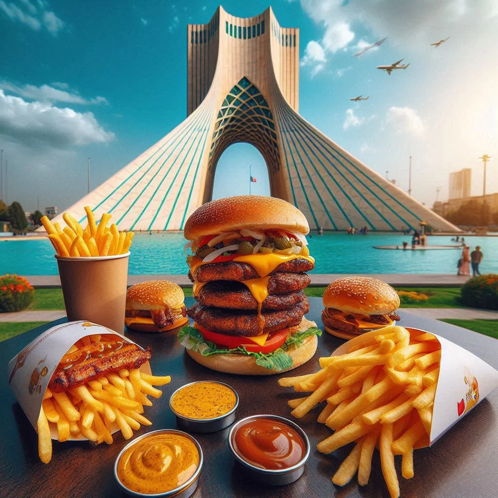 بهترین فست فود تهران - ایران سر